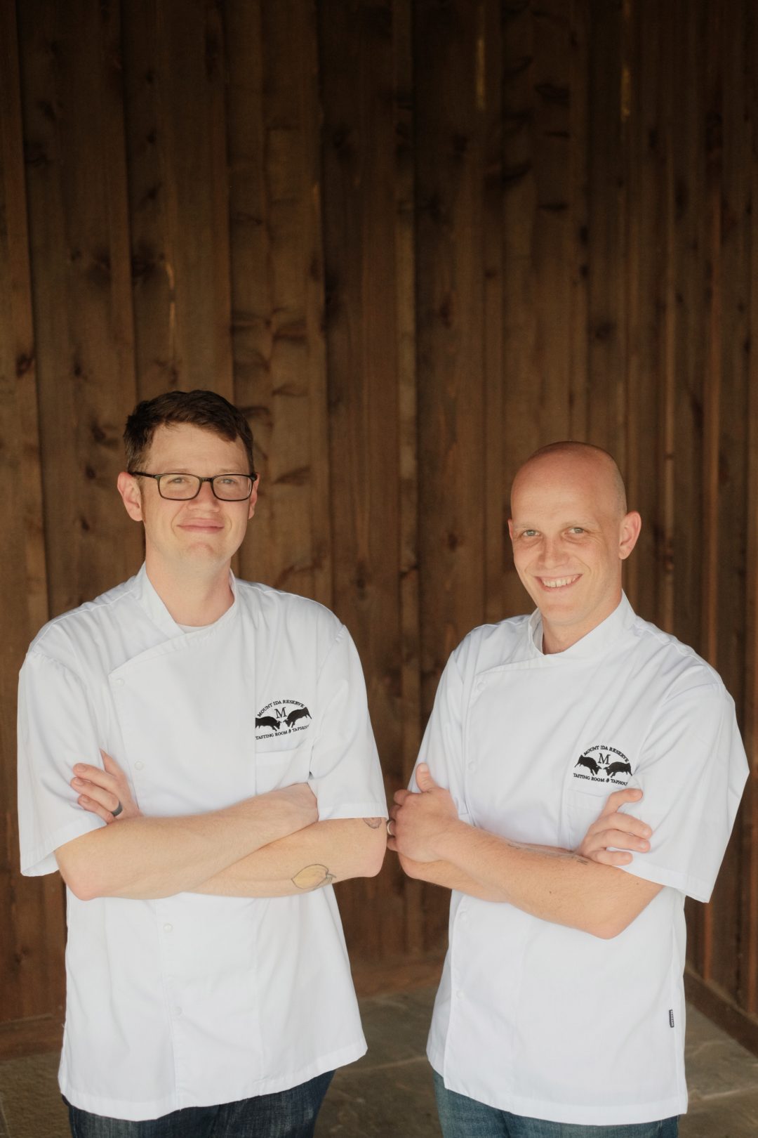 Left: Executive Chef, Nathan Hatfield Right: Sous Chef, Nick Bishop