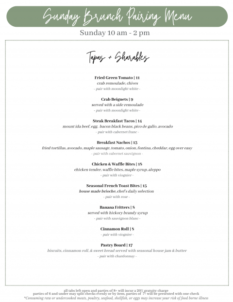 sunday brunch