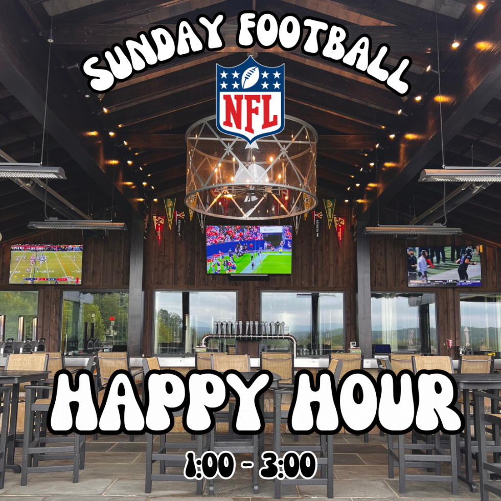 Through football season, every Sunday from 1:00 – 3:00 pm, meet us at ...